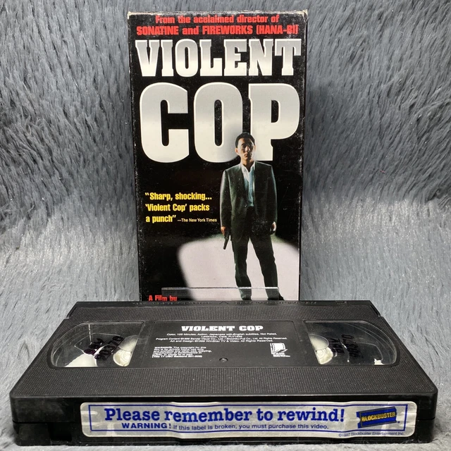 VIOLENT COP VHS 2000 Beat Takeshi Kitano Winstar Japanese Crime Drama Movie Rare £18.66 ...